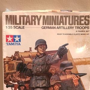 Tamiya | Toys | Tamiya 35 German Artillery Troops Model Kit | Poshmark
